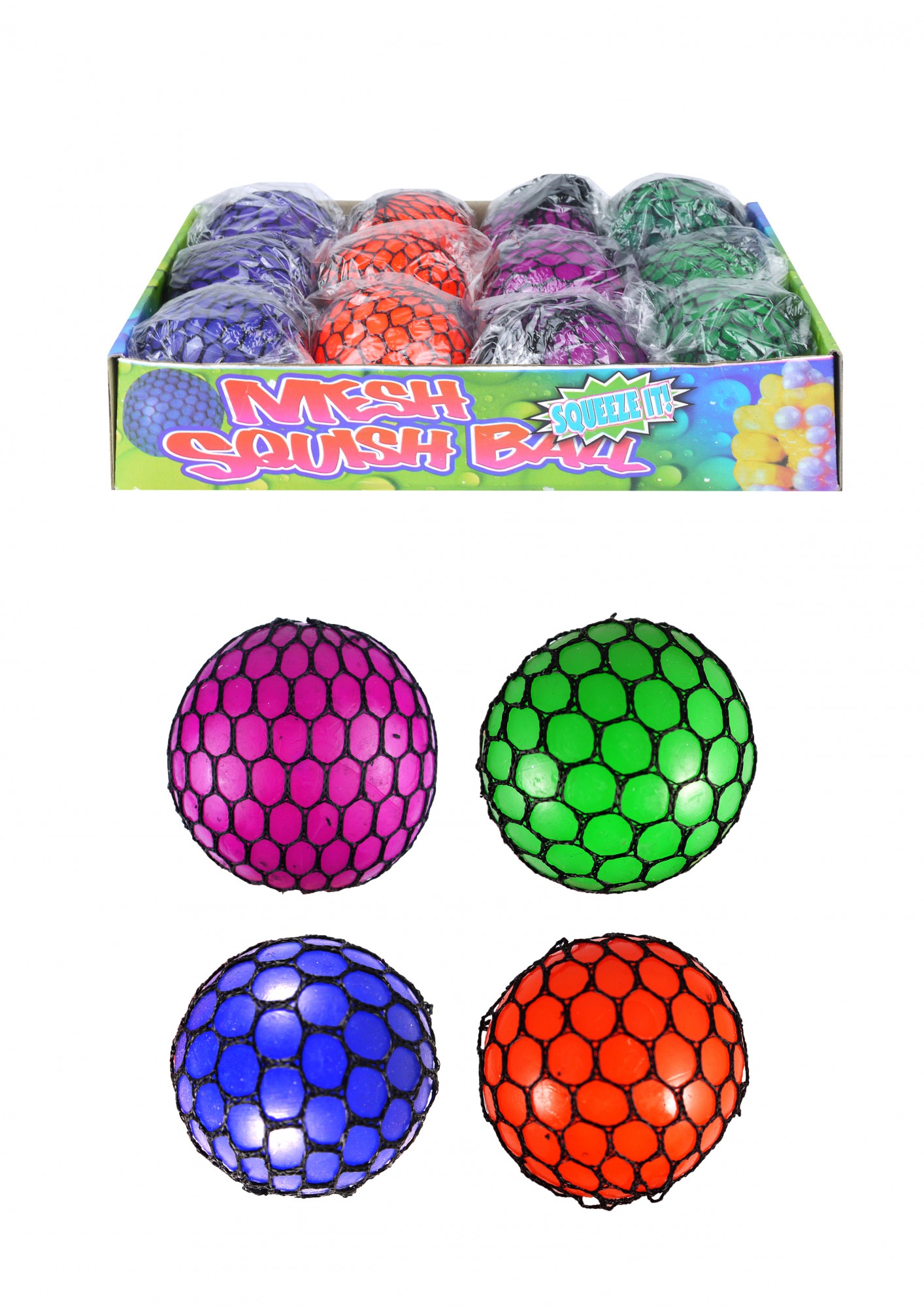 Mesh Squeeze Ball - LP Wholesale