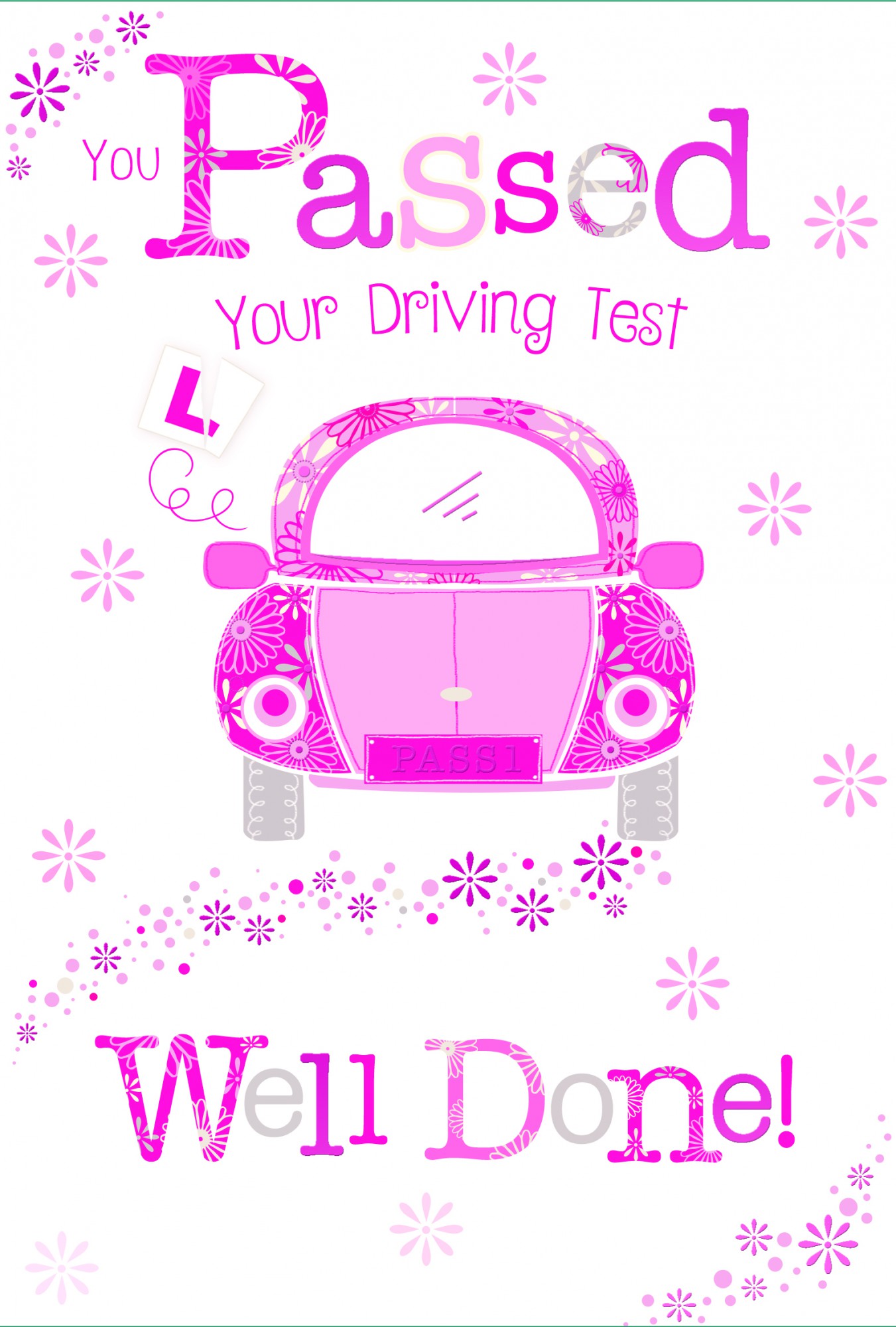 Driving Test Congrats Female Greeting Cards - LP Wholesale