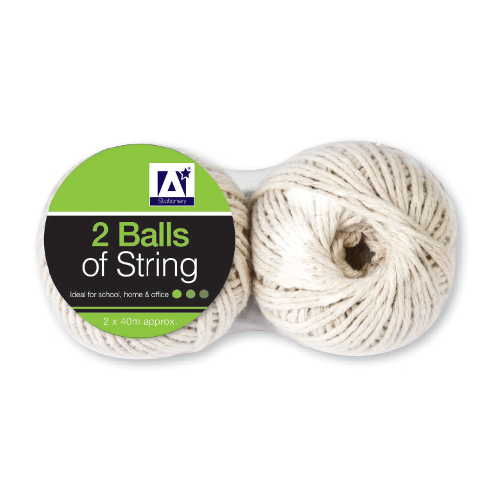 40mm Balls of String 2 Pack - LP Wholesale